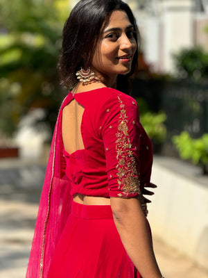 dd589 - Mithra Premium designer lehanga